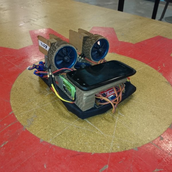 Cardboard Hovercraft Robot | Hackaday.io
