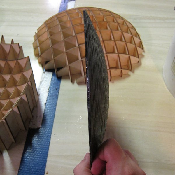 2-D (spherical) kerf bends in MDF and Plastic | Hackaday.io