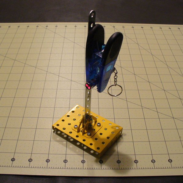 Simple Magnetic Optical Mount for a Laser Pointer | Hackaday.io