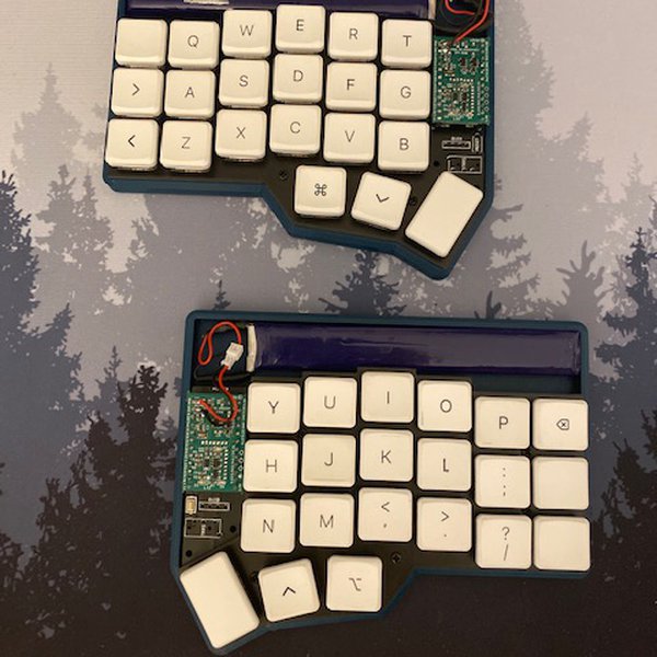 Corne Fully Wireless Keyboard | Hackaday.io