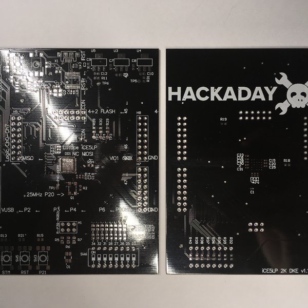 iCE5LP-DKE Lattice Development board | Hackaday.io