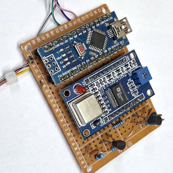 DIY Arduino VFO with AD9850 & TM1638 Sine Wave sig | Hackaday.io