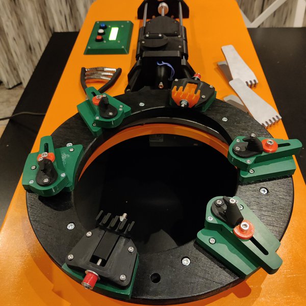 KhordUino (badminton stringing machine) | Hackaday.io