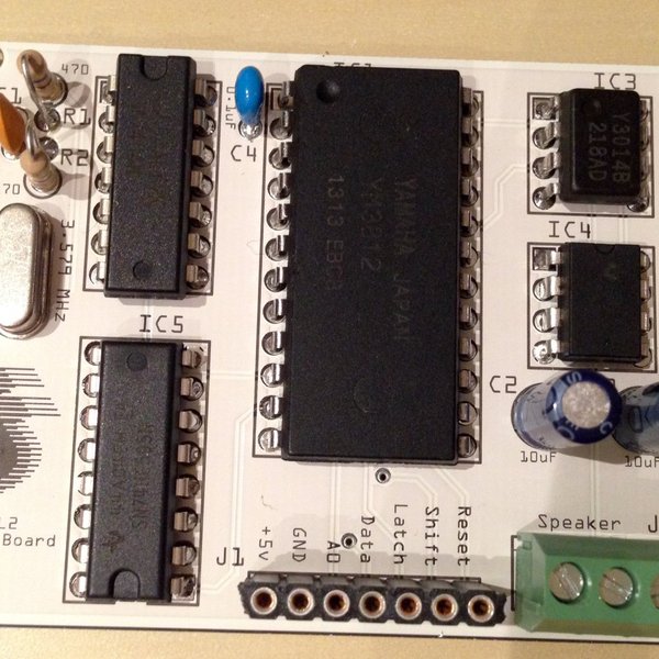 OPL2 Audio Board for Arduino & Raspberry Pi | Hackaday.io