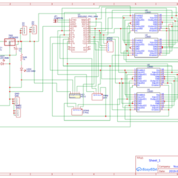 Arduino Motor Shield PCB V1 | 4 Motors at Once | Hackaday.io
