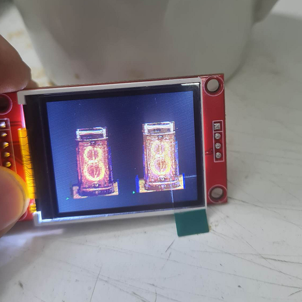 Desk Clock Lcd ST7735 | Hackaday.io