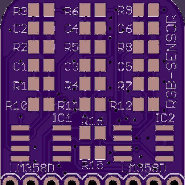 RGB color sensor breakout board | Hackaday.io