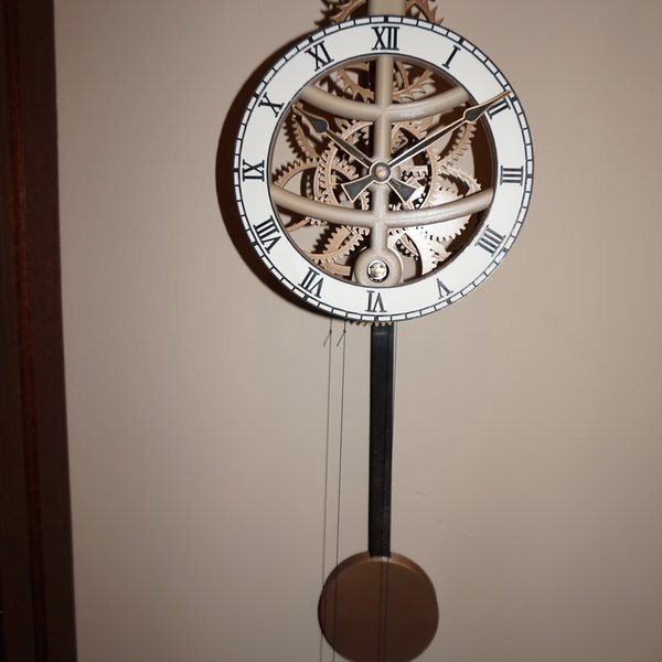 3D Printed Pendulum Clock | Hackaday.io