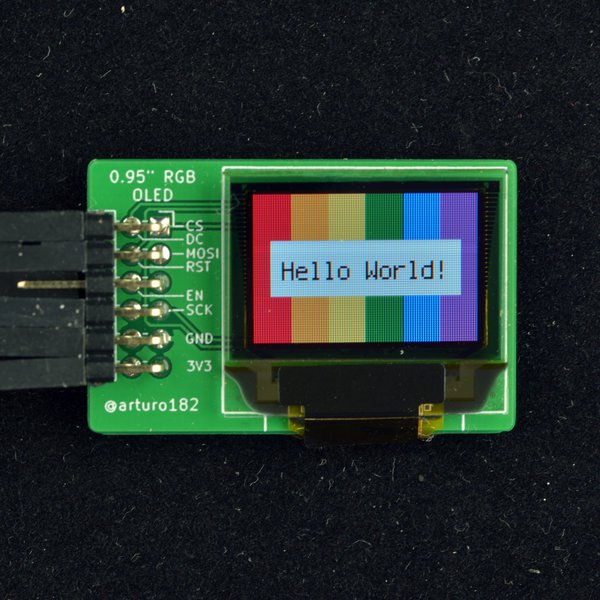 0.95" 96x64 65K Color OLED PMOD | Hackaday.io