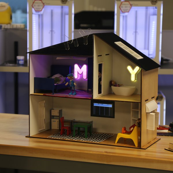 Gesture controlled Smart Dollhouse | Hackaday.io