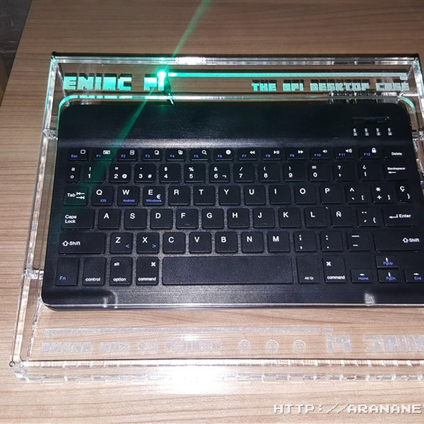 Eniac Pi The Rpi Desktop Case