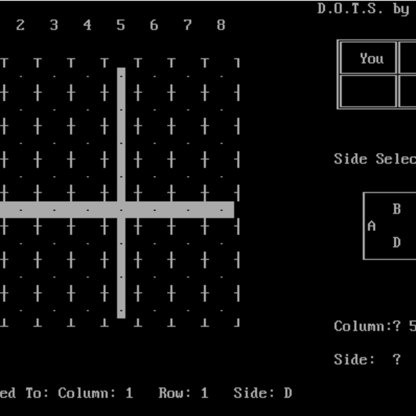Teach Your Children Geometry: The DOTS Game | Hackaday.io