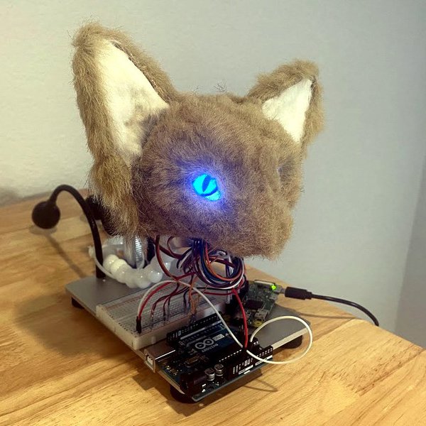 Animatronic Fox Head - Companion Bot | Hackaday.io