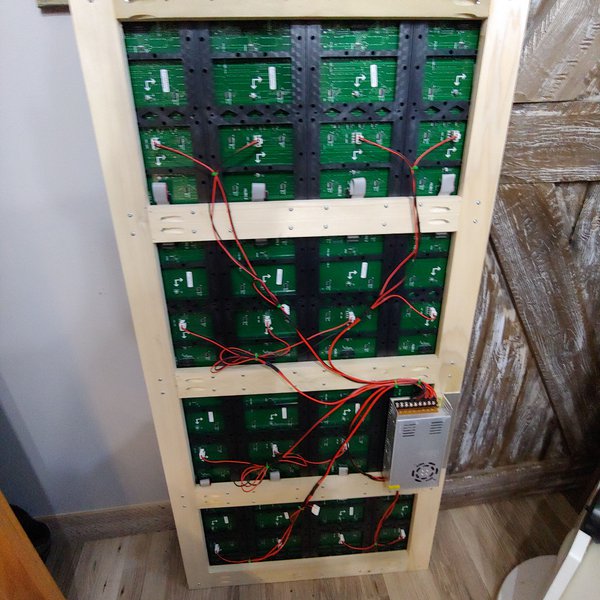 megaPanel: A Monochrome LED Matrix Display Panel | Hackaday.io