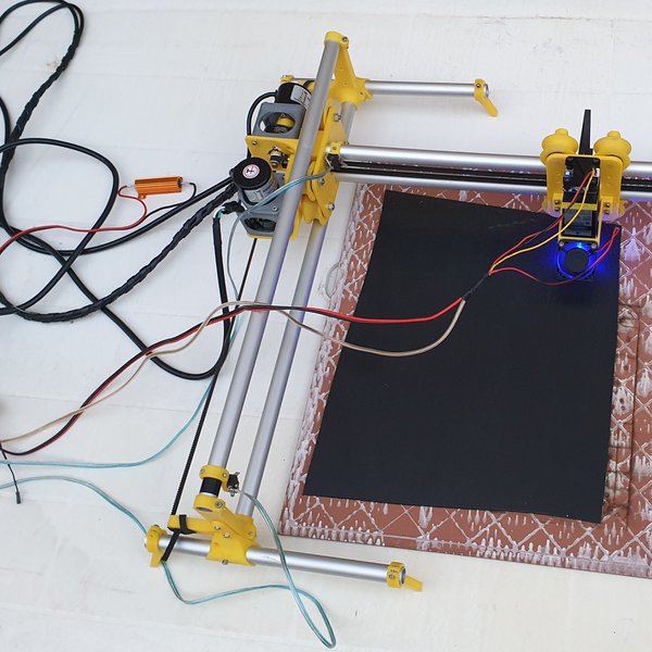 Brushless CNC laser engraver | Hackaday.io