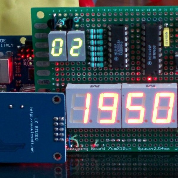 Next Bus 7-segments display | Hackaday.io
