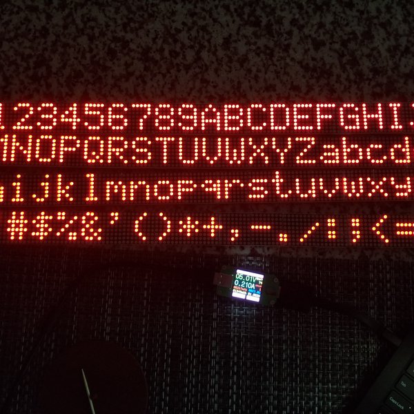 128x64 LED Matrix From 8x32 MAX7219 Modules | Hackaday.io
