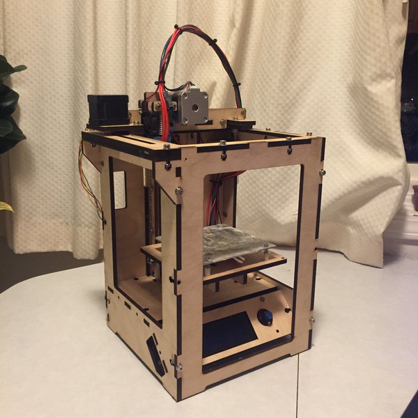 LP3D: A fully lasercut kit 3D printer | Hackaday.io