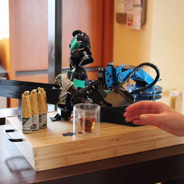 Mini Bartender Robot | Hackaday.io