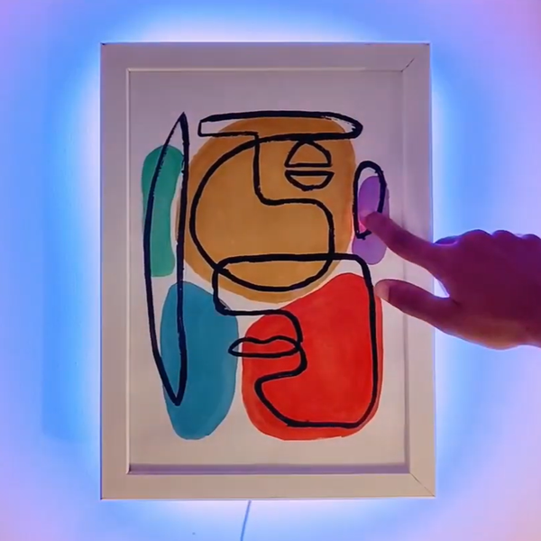 Mood Light Matches Any Color You Tap on the Art | Hackaday.io