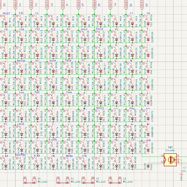 Mioke80 ISO and ANSI 99 Key ~80% Keyboard | Hackaday.io
