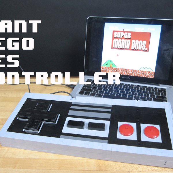 Giant Working LEGO NES Controller | Hackaday.io