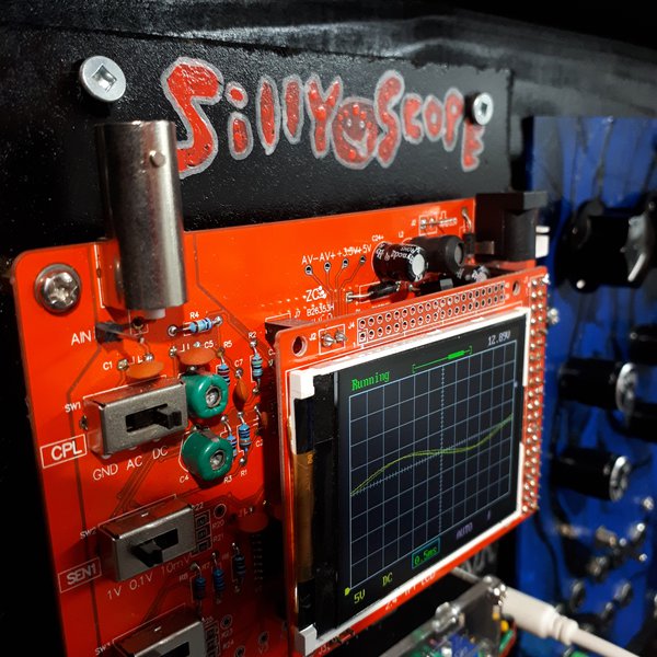 Panel Mounted Silly-Scope and Function Generator | Hackaday.io