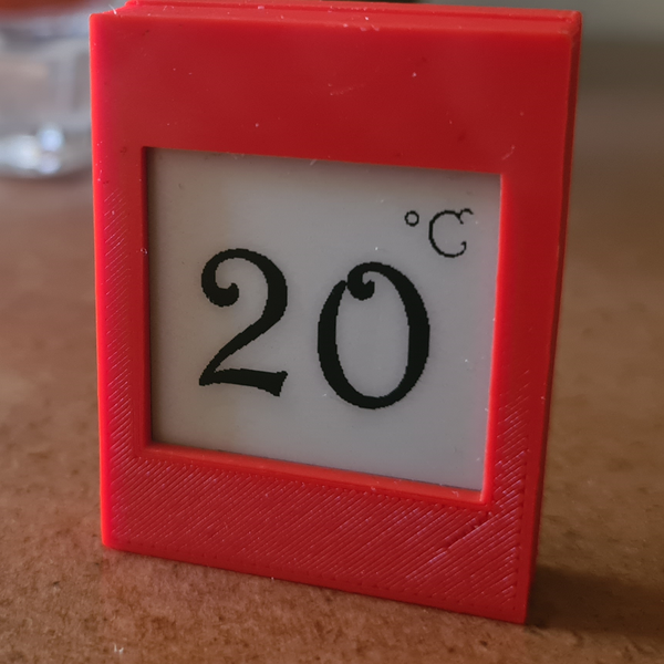 ePaper temperature display | Hackaday.io