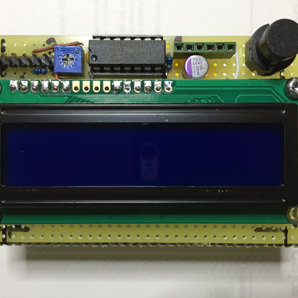 Hitachi 44780 LCD with RS232 | Hackaday.io