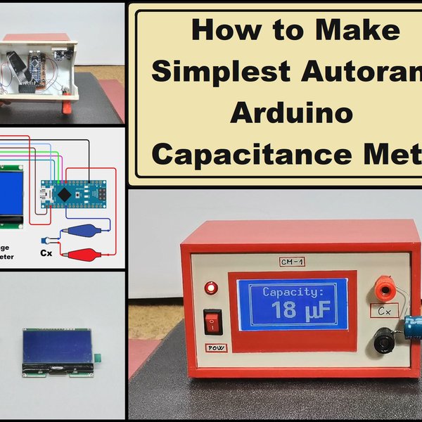 How to make simplest Capacitance Meter | Hackaday.io How to make simplest Capacitance Meter | Hackaday.io