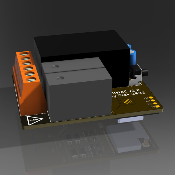 RelAC - Relay module for smart home appliances | Hackaday.io