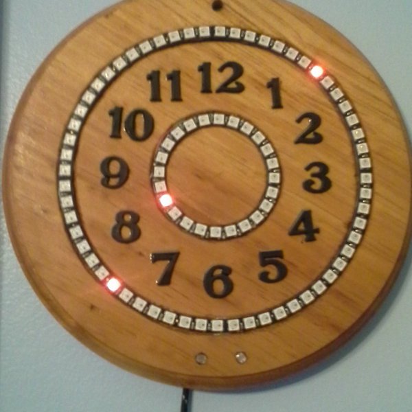 Neopixel Clock | Hackaday.io