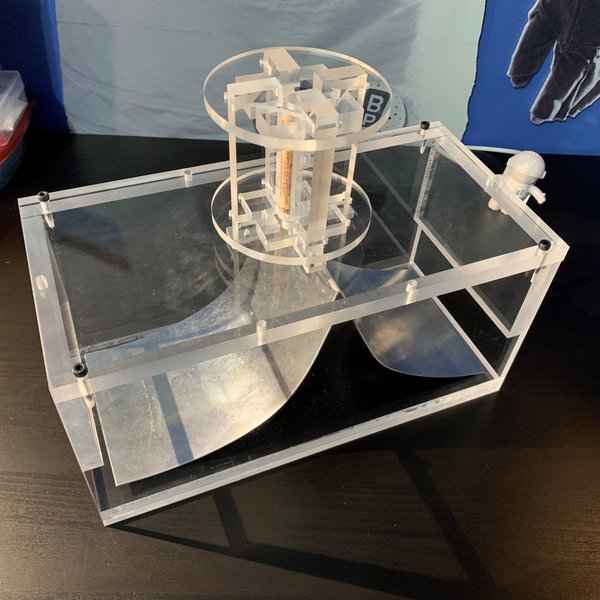 Acrylic Model Rocket Flame Trench Test Stand | Hackaday.io