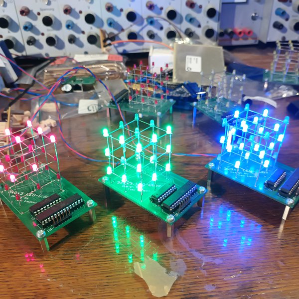 3x3x3 LEDCube | Hackaday.io