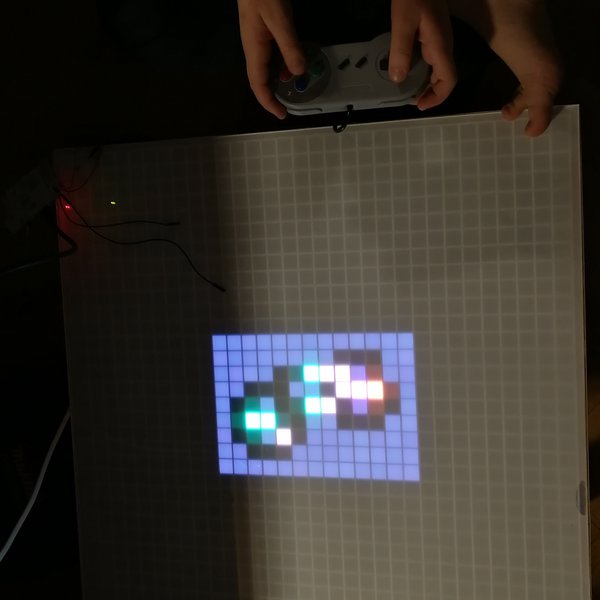 32x32 LED table with USB HID | Hackaday.io