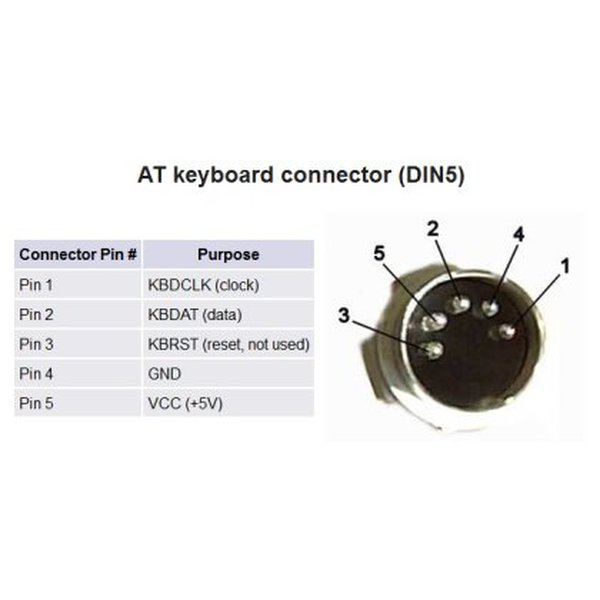 AT2XT Keyboard Adapter | Hackaday.io