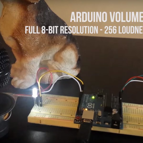 10-bit Component-less Volume Control for Arduino! | Hackaday.io