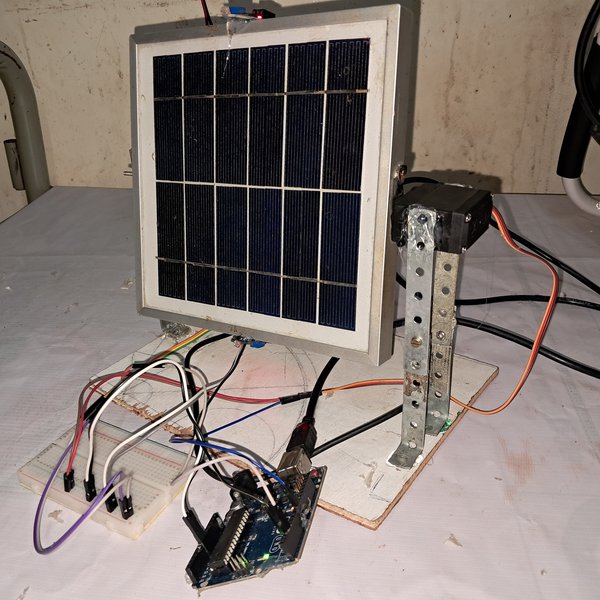 Solar Tracker Using Arduino | Hackaday.io