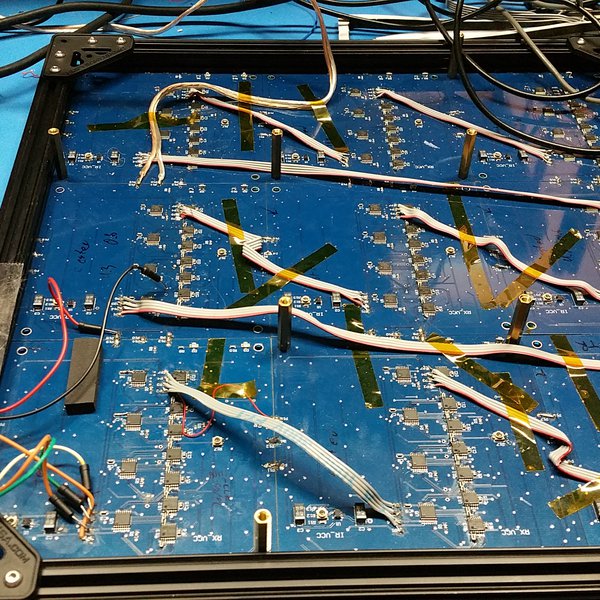 Interactive Color LED grid with IR touch sensing | Hackaday.io