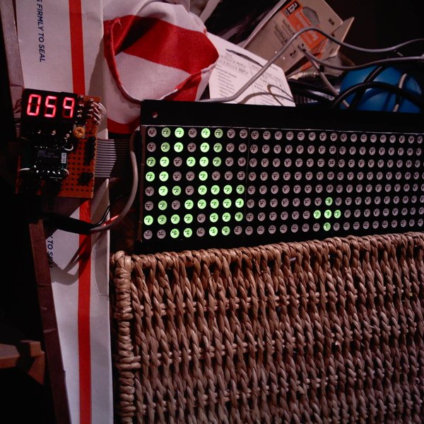 GameOfLife_ht1632c_display_AVR | Hackaday.io
