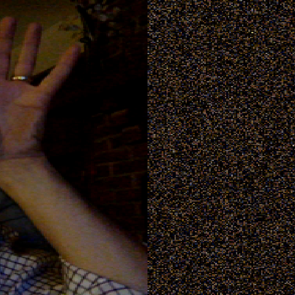 Real Time Random Pixel Shuffling