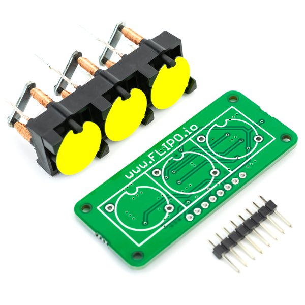 Flip-disc 1x3 Display - How to Control via Arduino | Hackaday.io