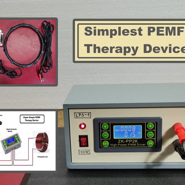 How to build Simplest PEMF Therapy Device | Hackaday.io
