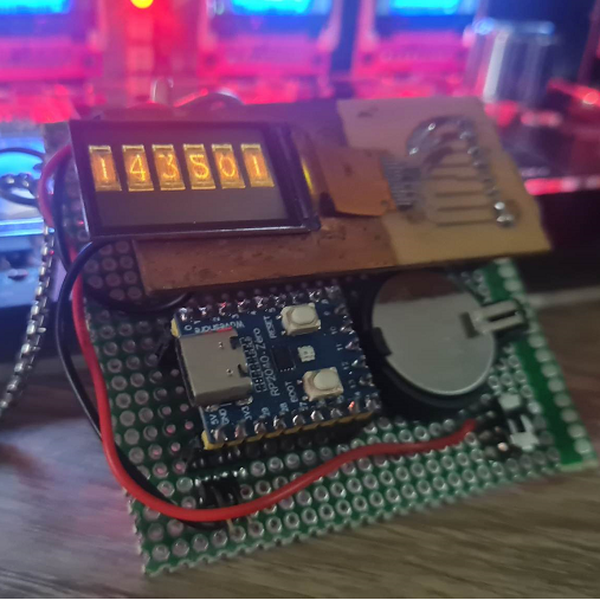 Neck watch PICO (cyberpunk) | Hackaday.io