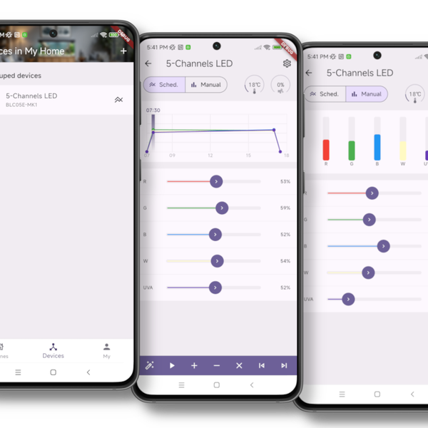 High-Power Smart WiFi Aquarium LED | Hackaday.io
