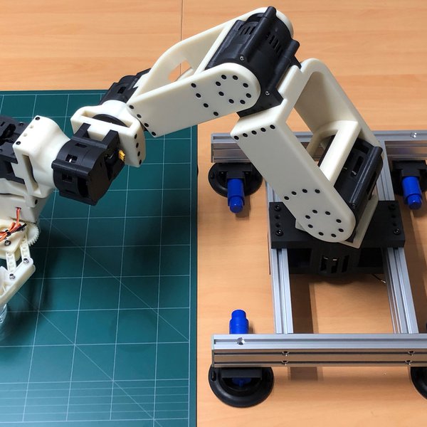 Low-Cost 3D Printed 6-DOF Manipulator | Hackaday.io