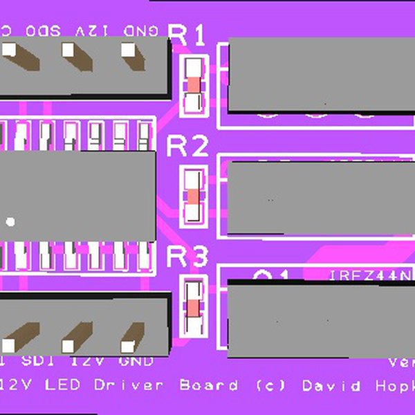 Illuminated (waterproof) Display Matrix | Hackaday.io