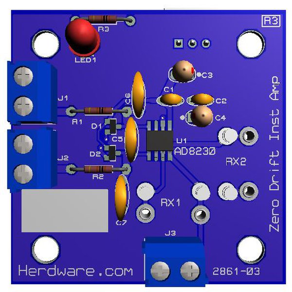 Zero Drift Instrumentation Amplifier | Hackaday.io