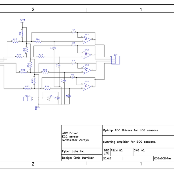 ECG ADC Buffer Flex Module | Hackaday.io