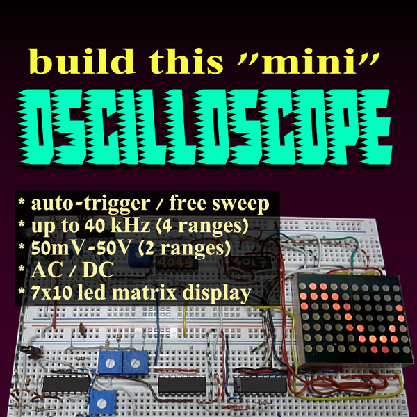 Mini Oscilloscope | Hackaday.io